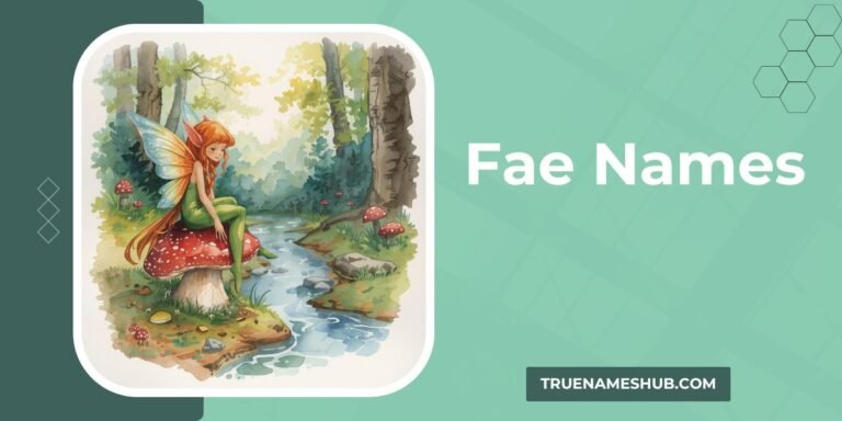 Fae Names With Meaning – Magical, Rare & Powerful