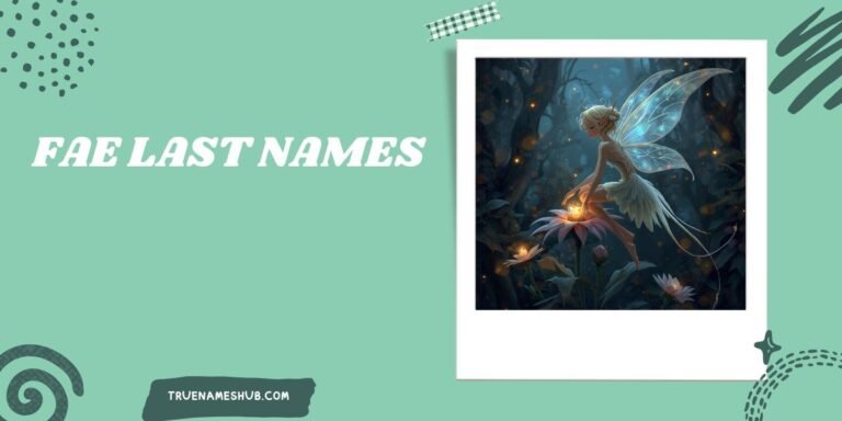 Fae Names With Meaning – Magical, Rare & Powerful